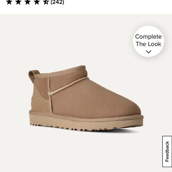 UGG | Shoes | Nwt Ugg Ultra Minis Tan Boots With Plush Lining | Poshmark